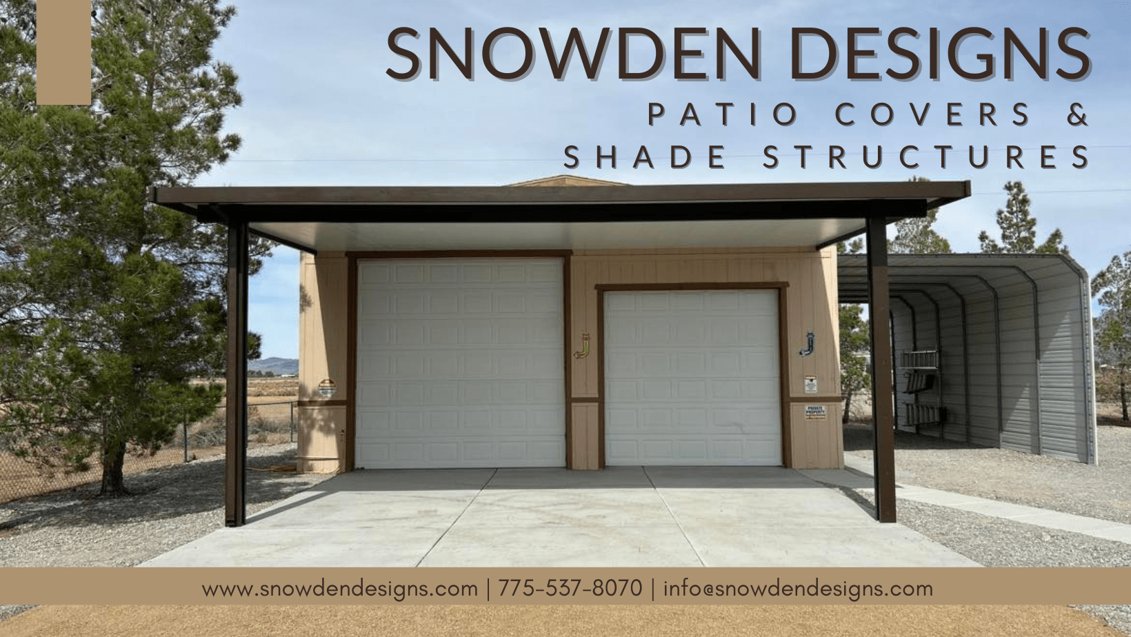 Pahrump Shade Structure Installer | Snowden Designs